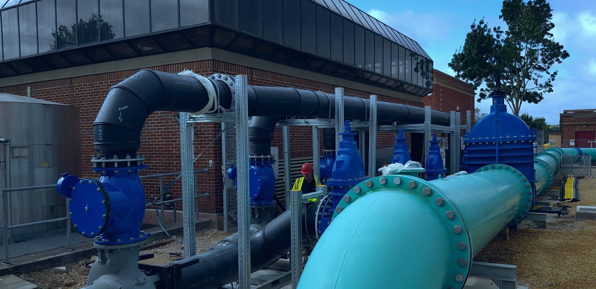 MIDFIX QMEXX above ground pipe support - MIDFIX